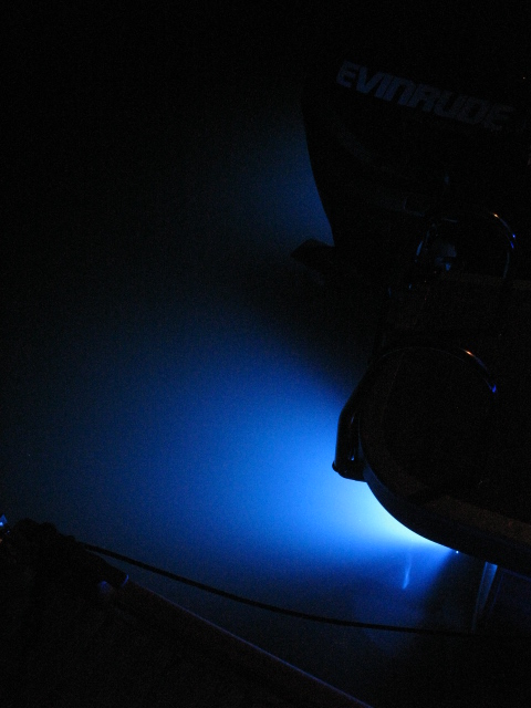 Blue Ice LED Underwater lights | Club Bennington